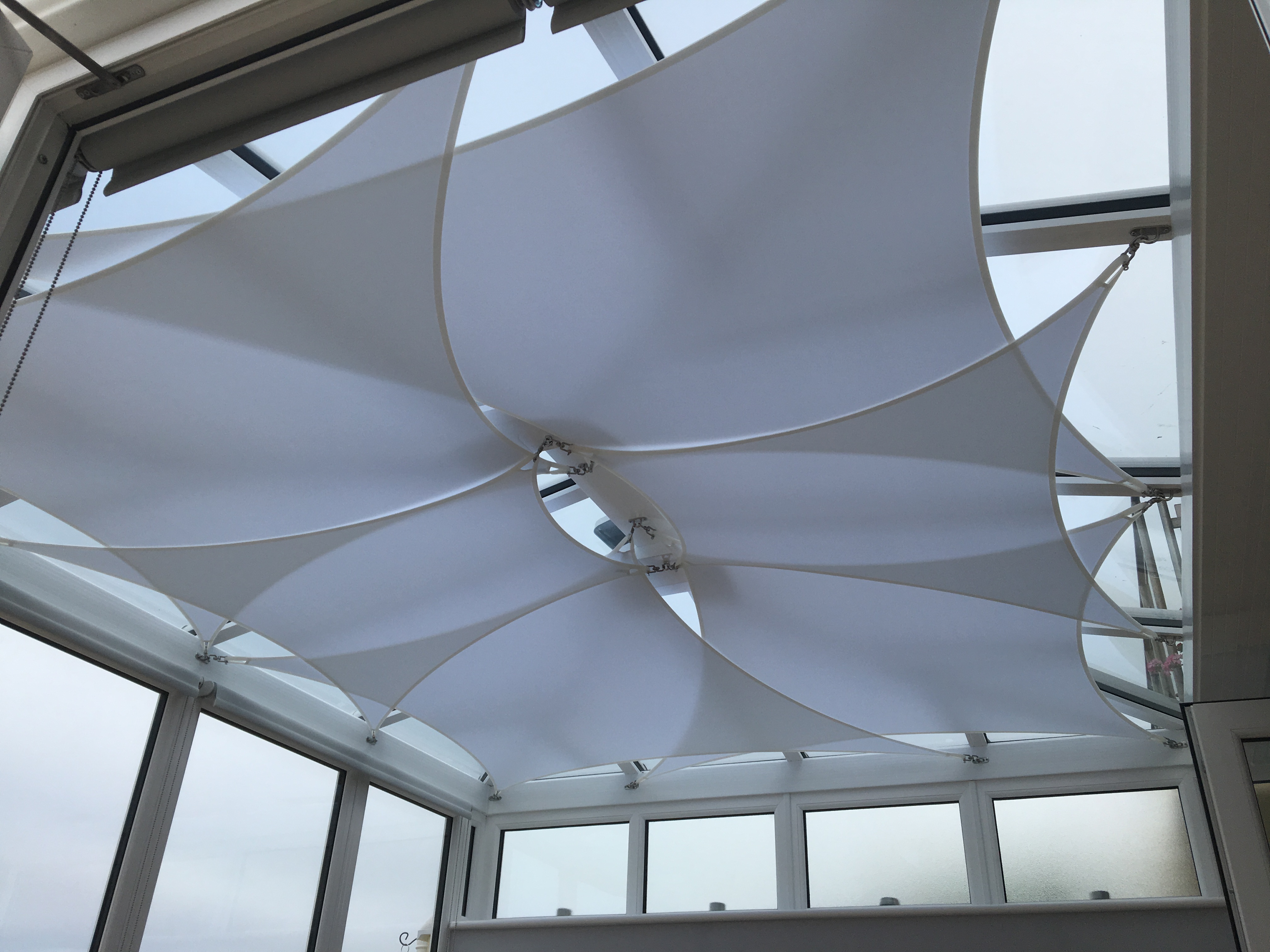 Conservatory Sails - Channel Blinds